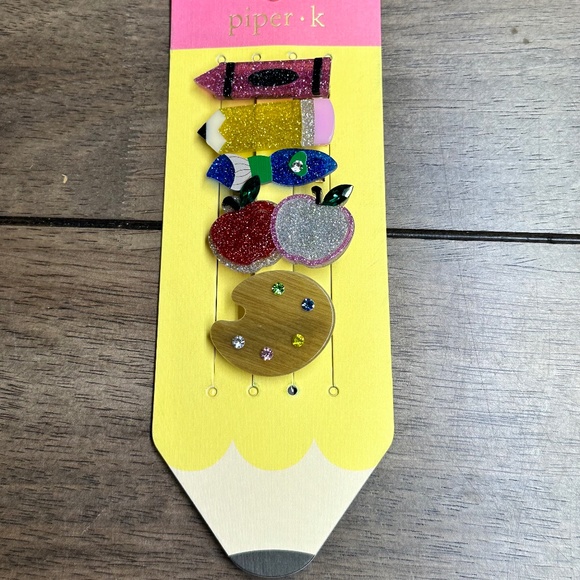 Piper K | Accessories | Piper K Crayon Pencil Apple Palette Glitter ...